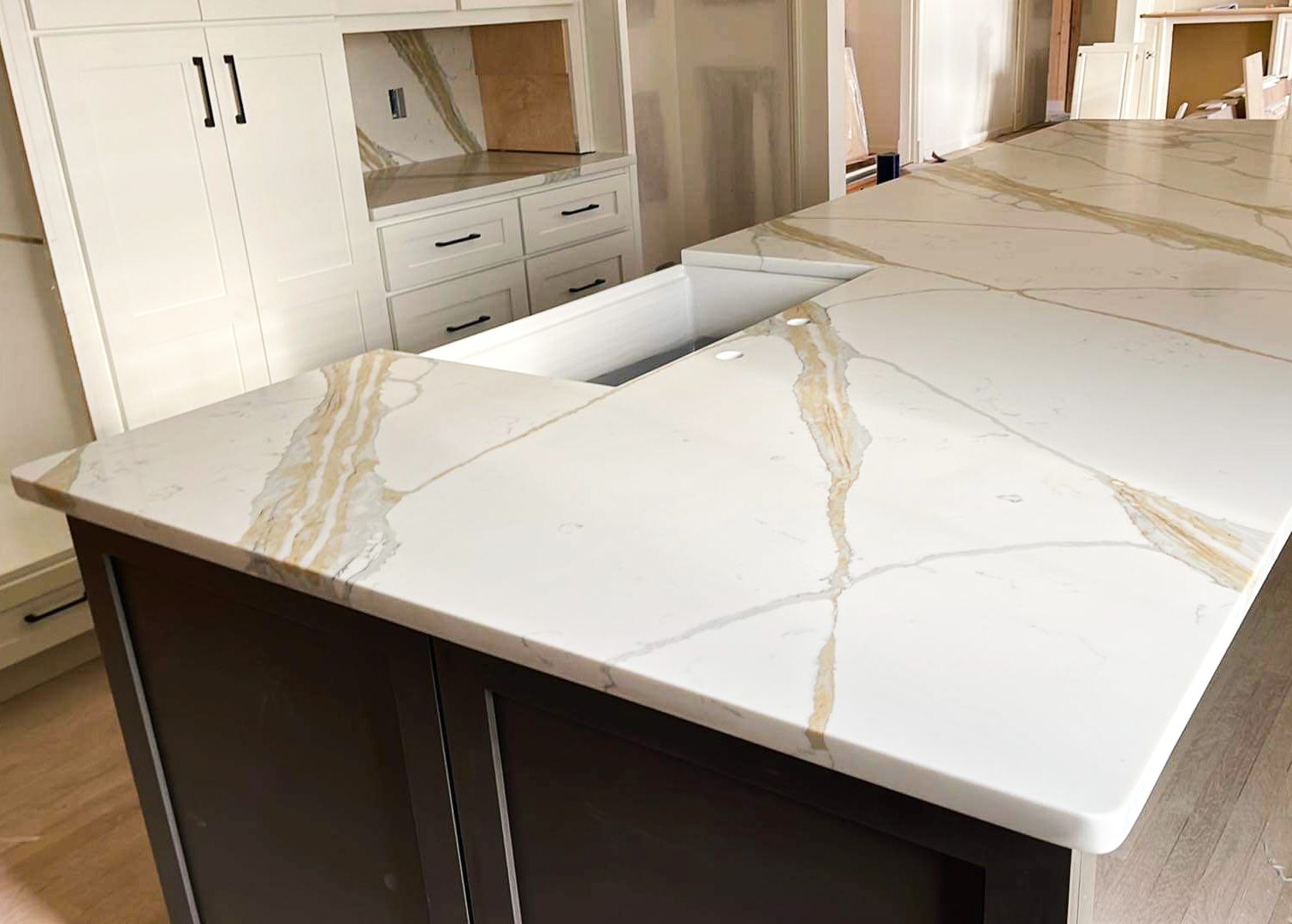 Granite countertops - Lux Granite of Seymour - Calacatta Borghini