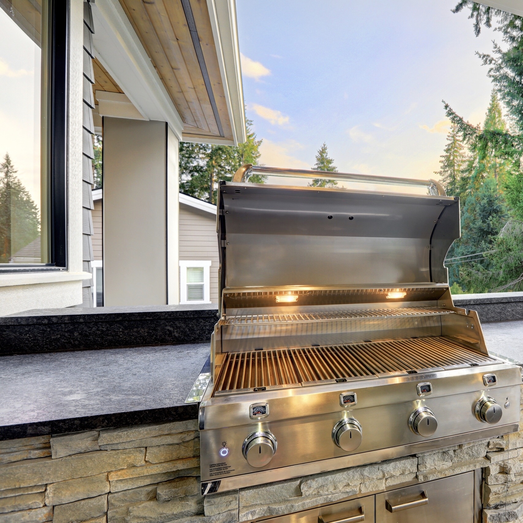 Granite countertops - Lux Granite of Seymour - Outdoor Kitchens: How ...